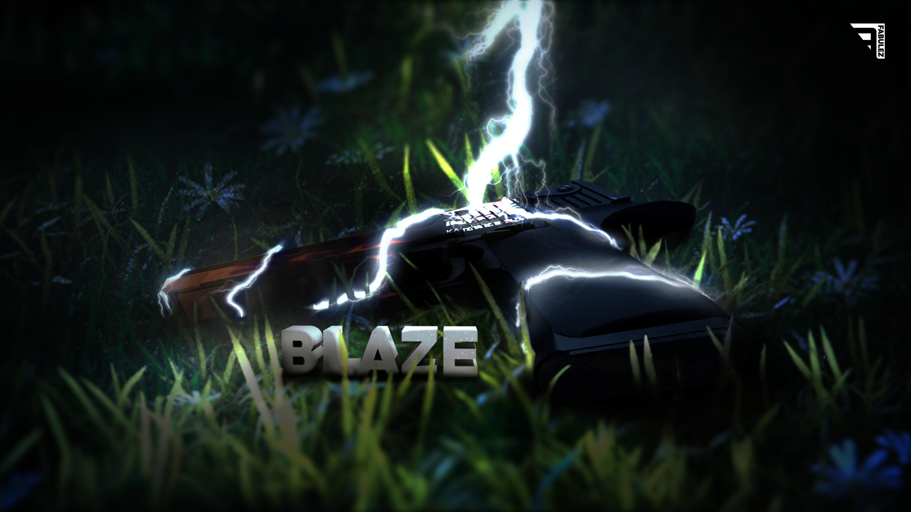 Deagle Blaze wallpaper — @xFabulez | CSGOWallpapers.com