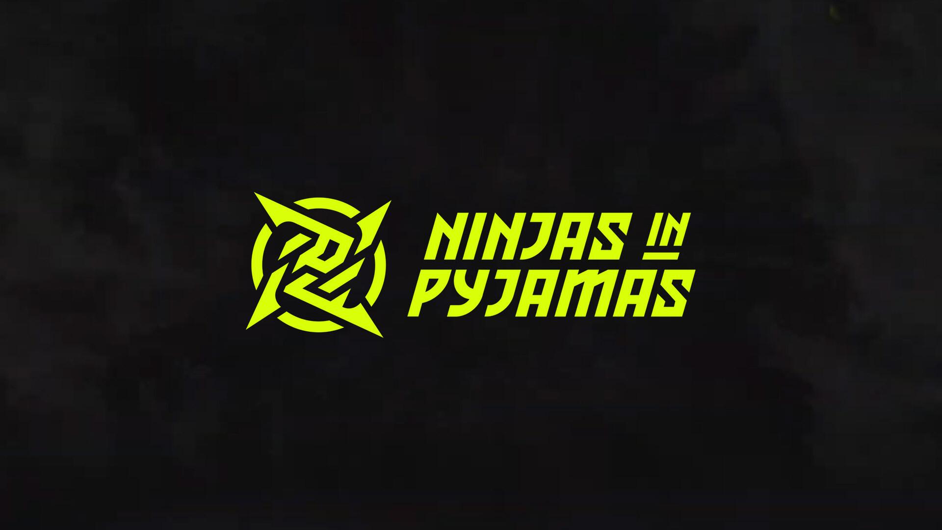 ninjas in pyjamas new logo wallpaper — *** | CSGOWallpapers.com