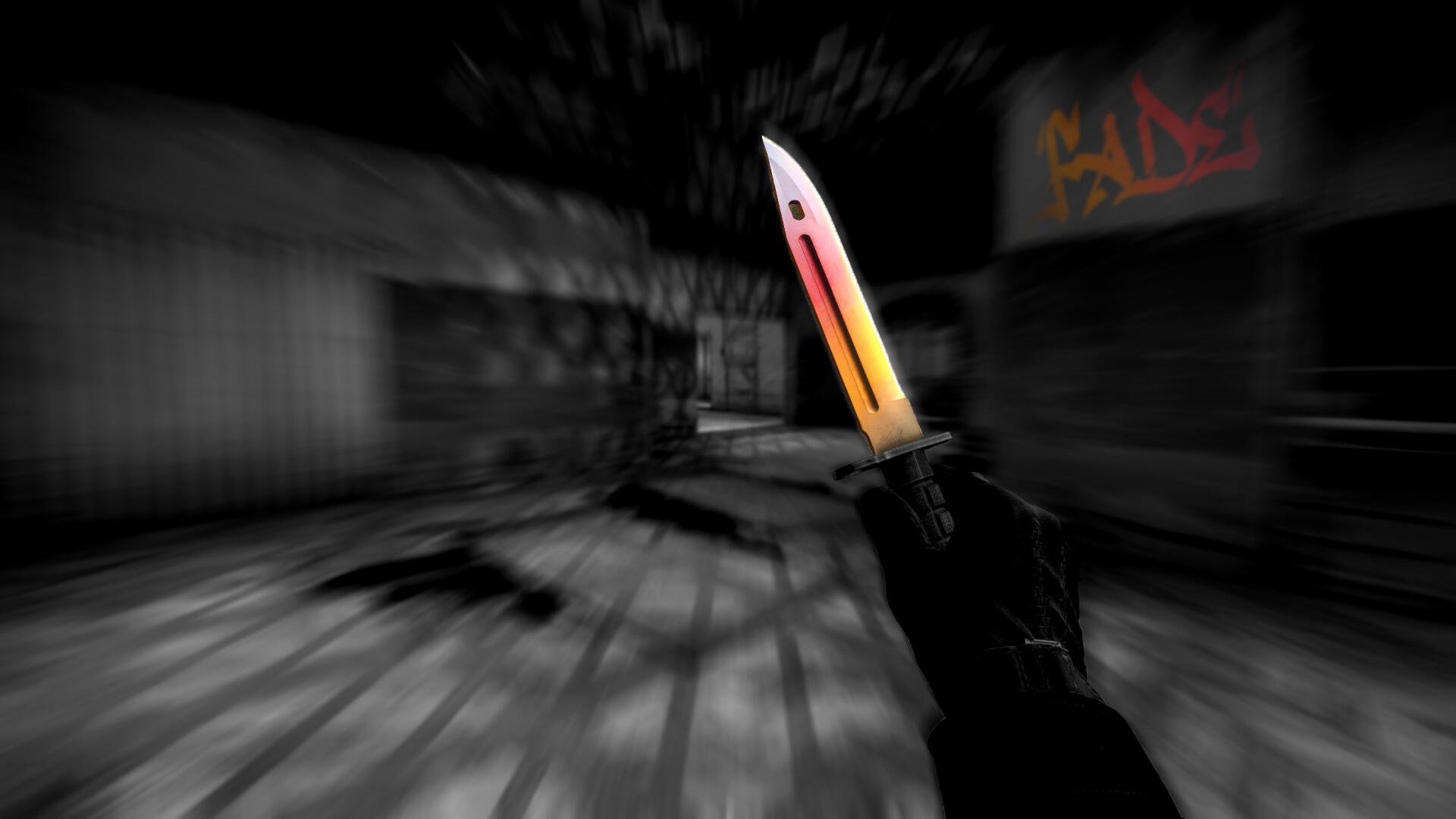 Bayonet Fade wallpaper — YSK | CSGOWallpapers.com