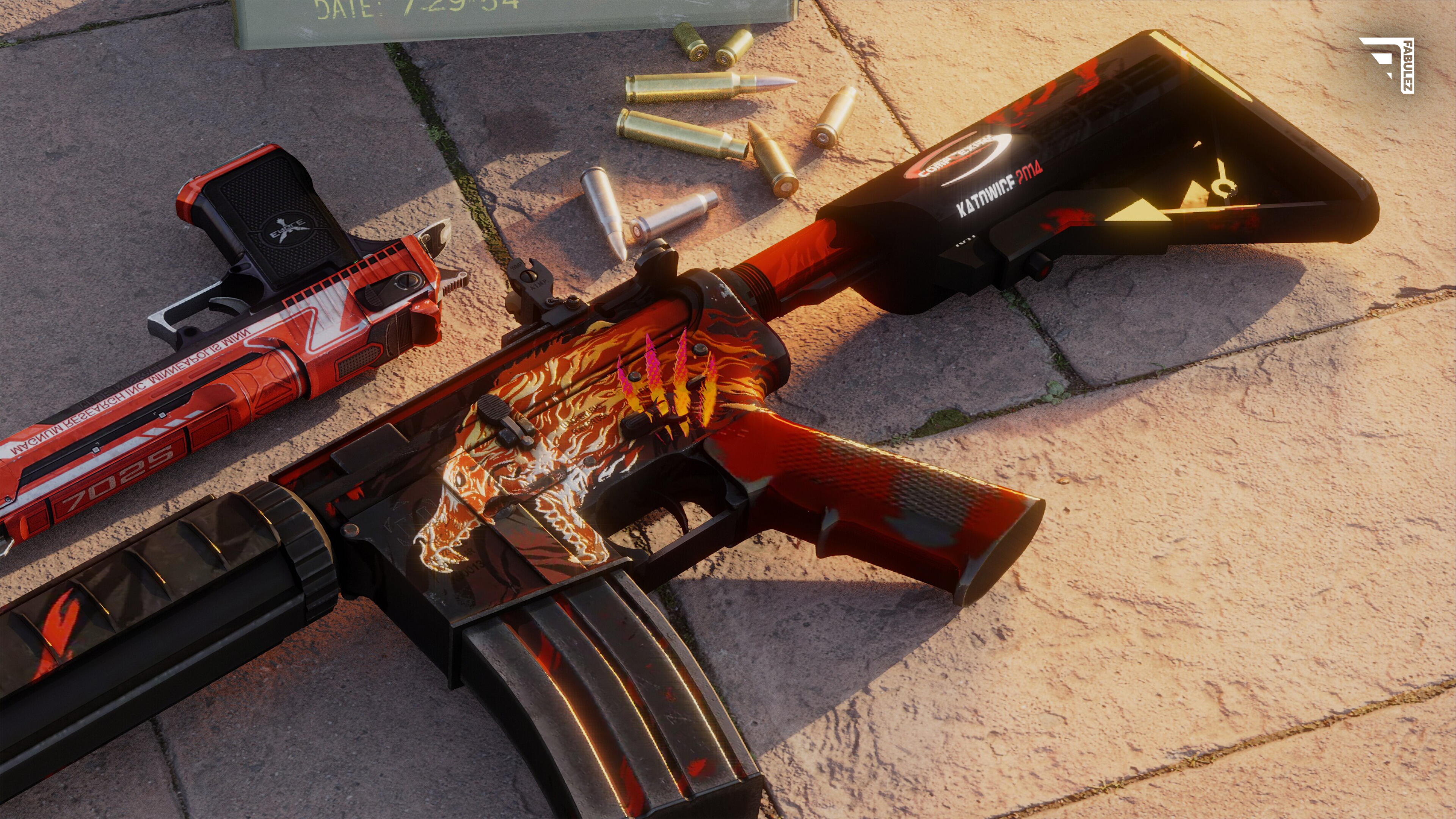 M4a4 Howl wallpaper — @xFabulez | CSGOWallpapers.com