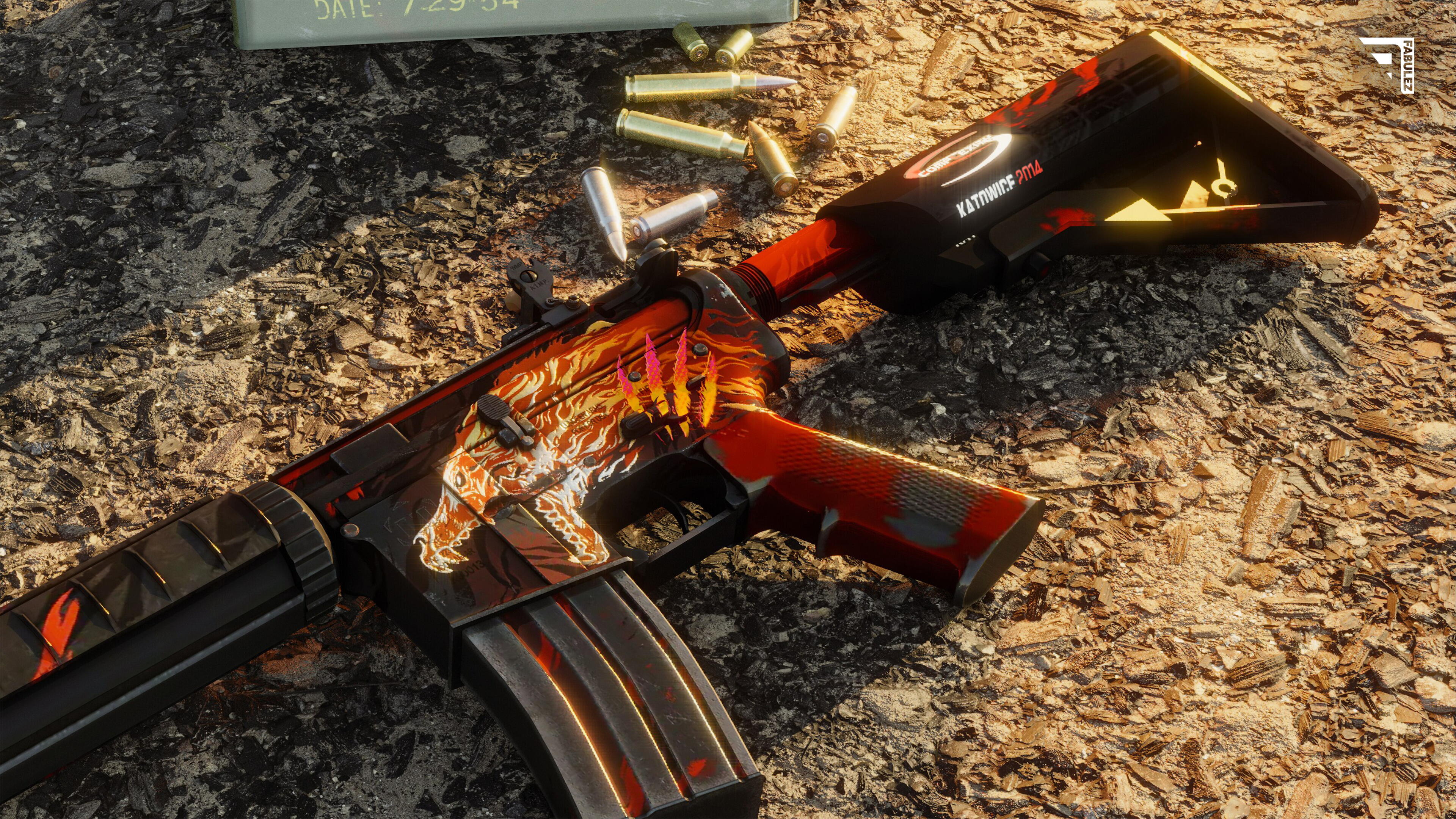 M4a4 Howl wallpaper — @xFabulez | CSGOWallpapers.com